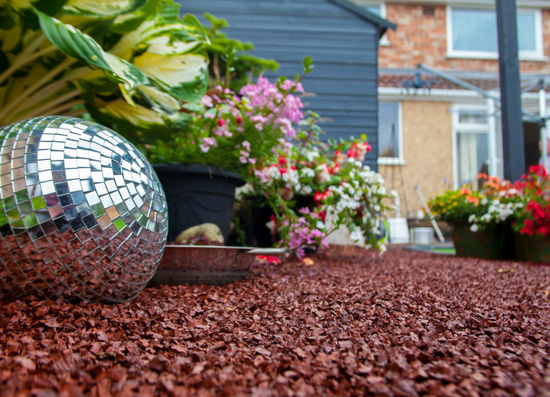 Classic Recycled Rubber Chippings, a Fantastic Garden Landscaping Mate ...